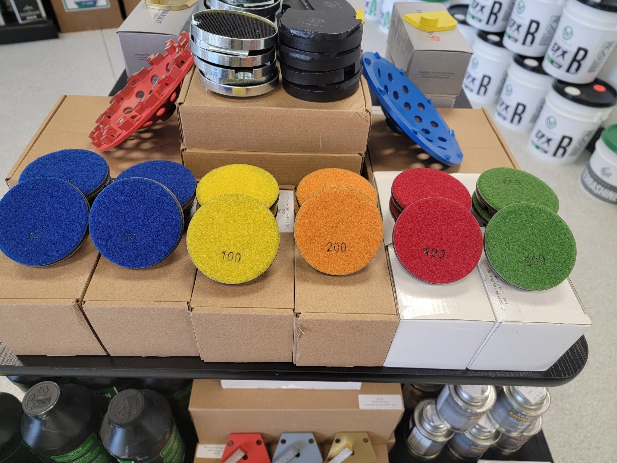 Concrete Coating Tools – Rollers, Tapes, Brushes & Mixers – Valence Supply