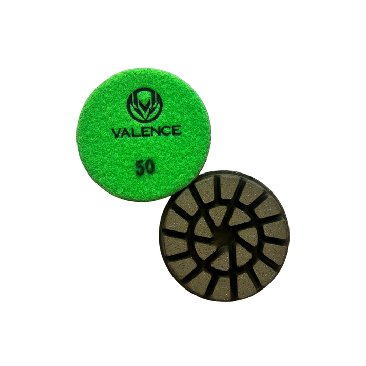 3" Copper Resin Pucks – Concrete Polish Tools | Valence – Valence Supply